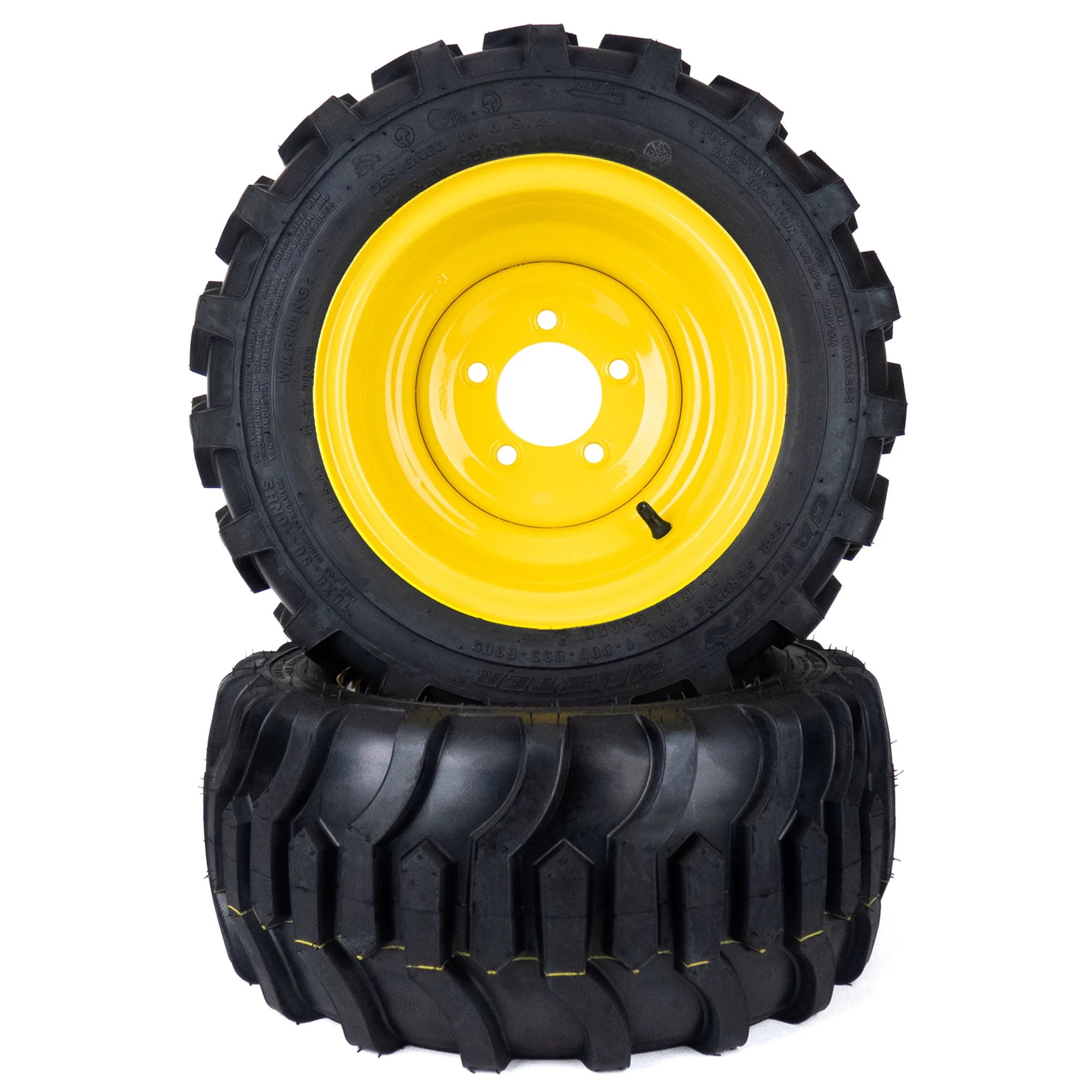 John Deere Front Wheel Replacement Sets, 18x8.50-10 R4 LVA20123 ...