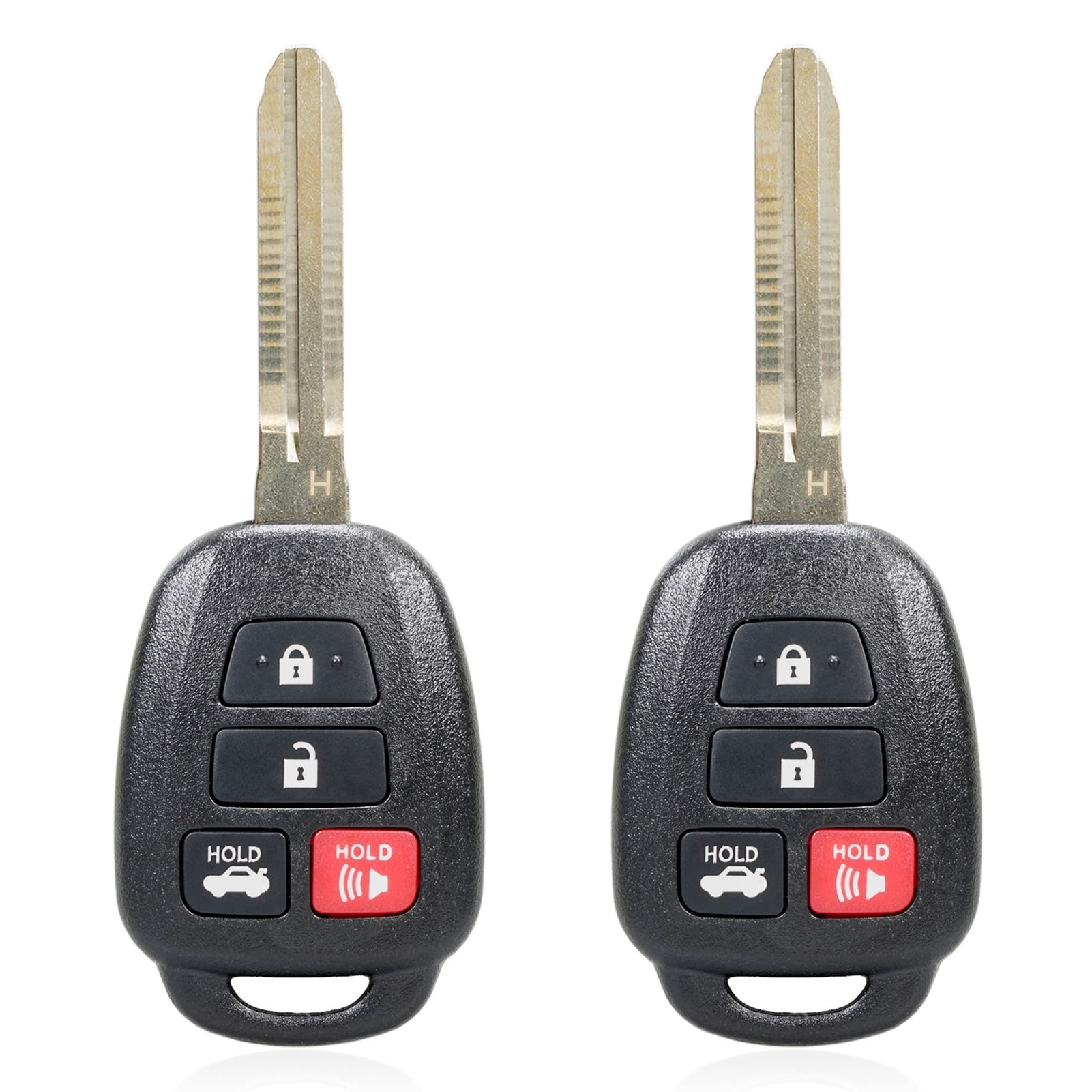 AutokeyMax, 2 Replacement Keys for 2014-2016 Toyota Camry Corolla ...
