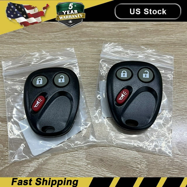 2 Replacement for Chevrolet Silverado 2003 2004 2005 2006 Remote Car ...