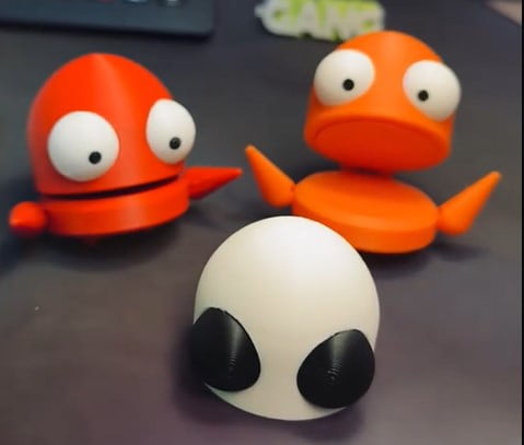 2” Repo 3D Print for Room Decor, Character Figure Articulated Ornament ...