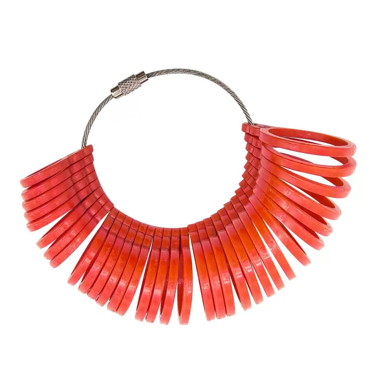 2. Retro-Style Finger Measurement Tool with 5 Colors, Portable Sizer ...