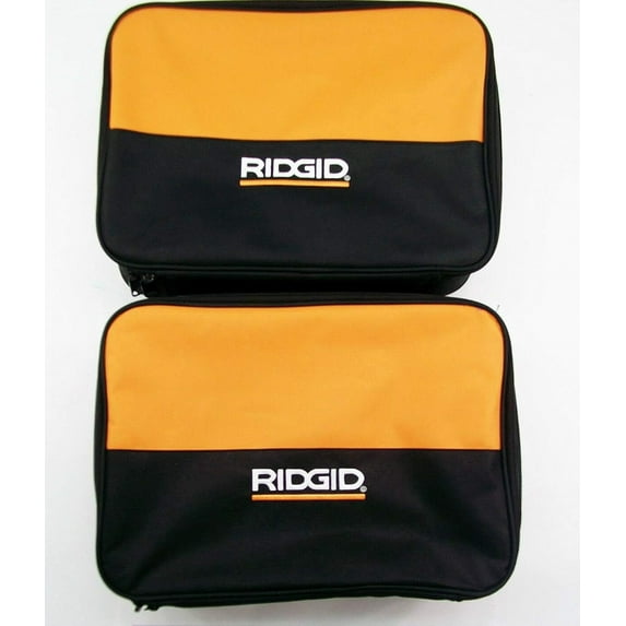 (2) Ridgid Tool Bags (13x9x4) Carrying Cases For 18v Drill Impact ...