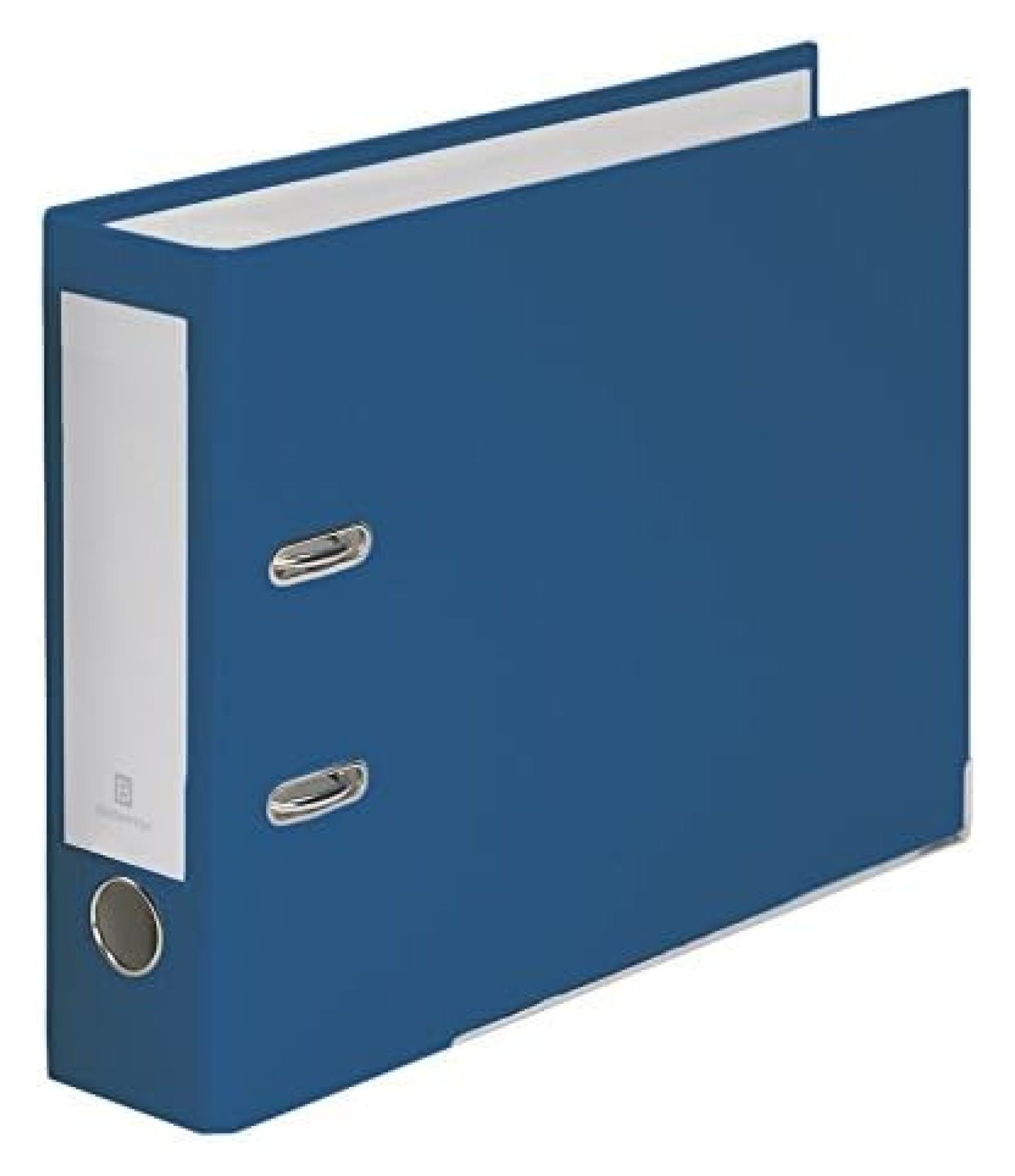 2-Ring Premium Top-Opening Binder for Top-Punched Paper - Navy, 3 ...