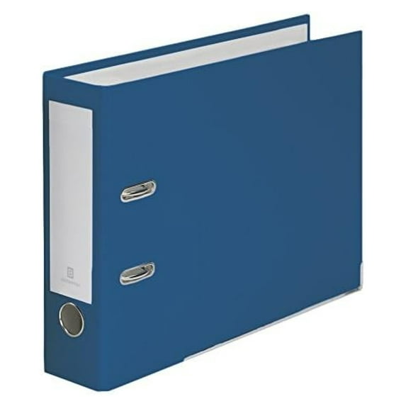 2-Ring Premium Top-Opening Binder for Top-Punched Paper - Navy, 3 ...