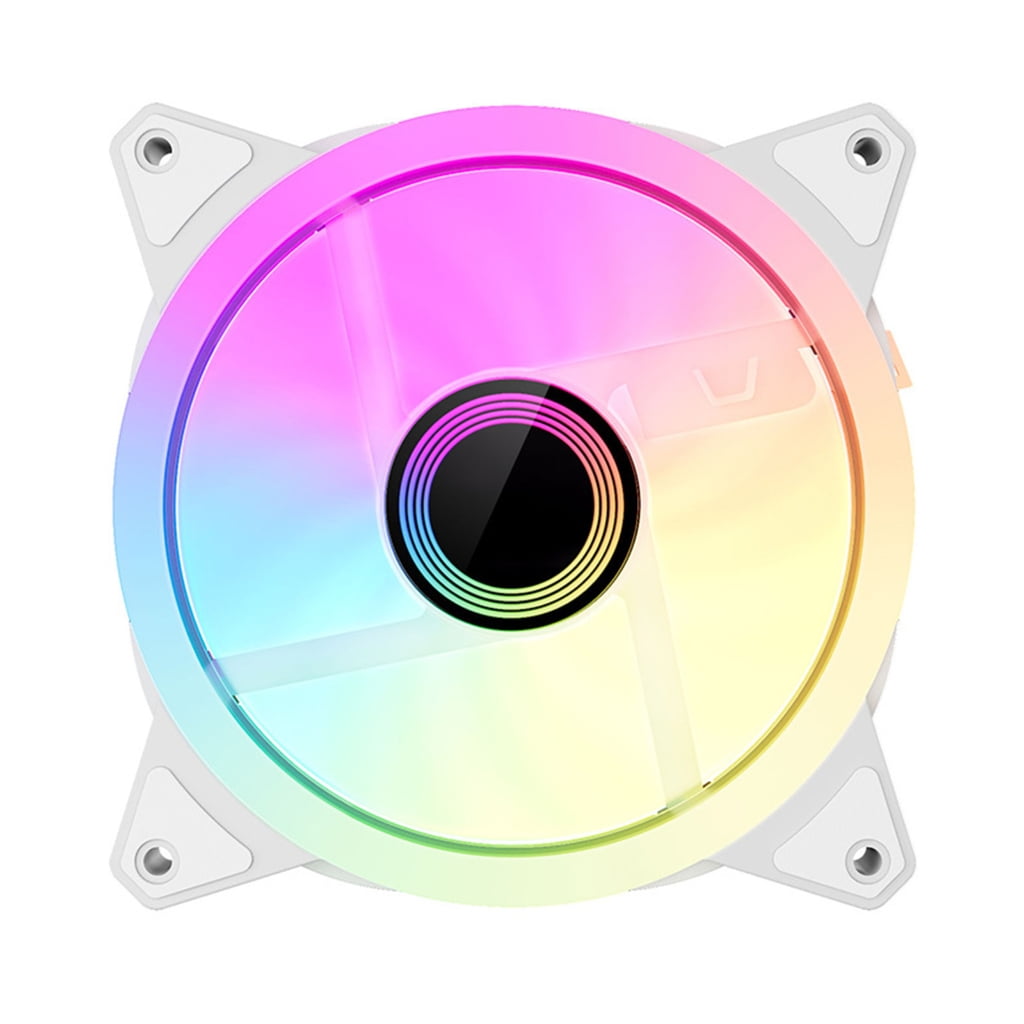 2 Rings ARGB 120mm Fan with Lighting Effect, PWM Controlled, Low Noise ...