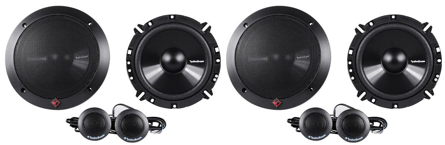 2 Rockford Fosgate PRIME R165-S 160W Peak 80W RMS 6.5" 2-Way PRIME ...