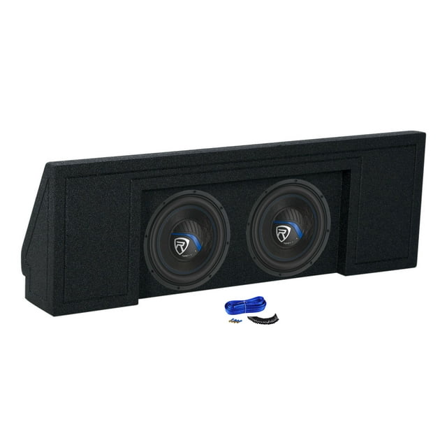 (2) Rockville 10" Subwoofers+Enclosure Box For Chevy Colorado 2015-2018 ...