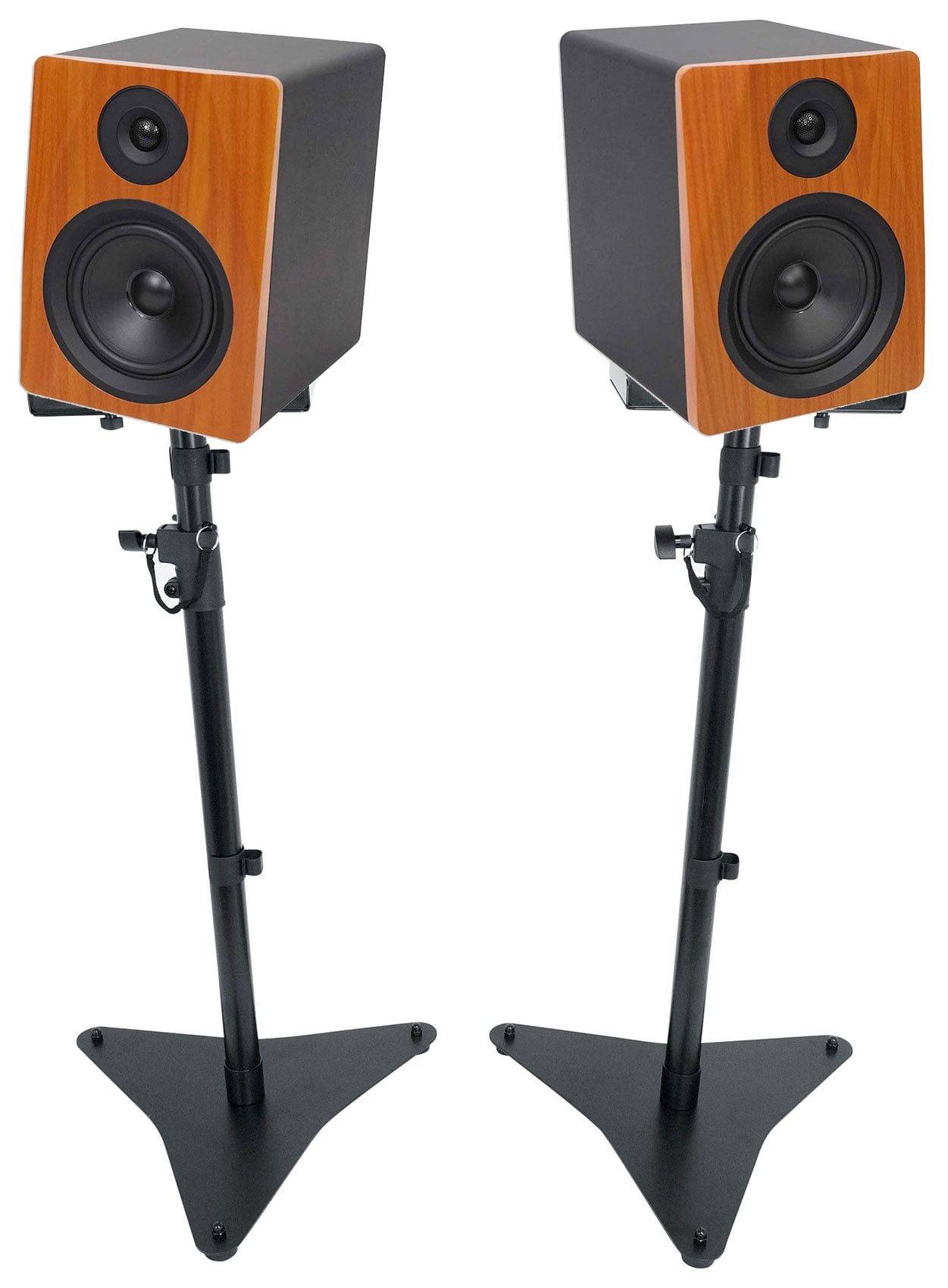 (2) Rockville APM6C 6.5" 350w Powered Studio Monitors Speakers ...