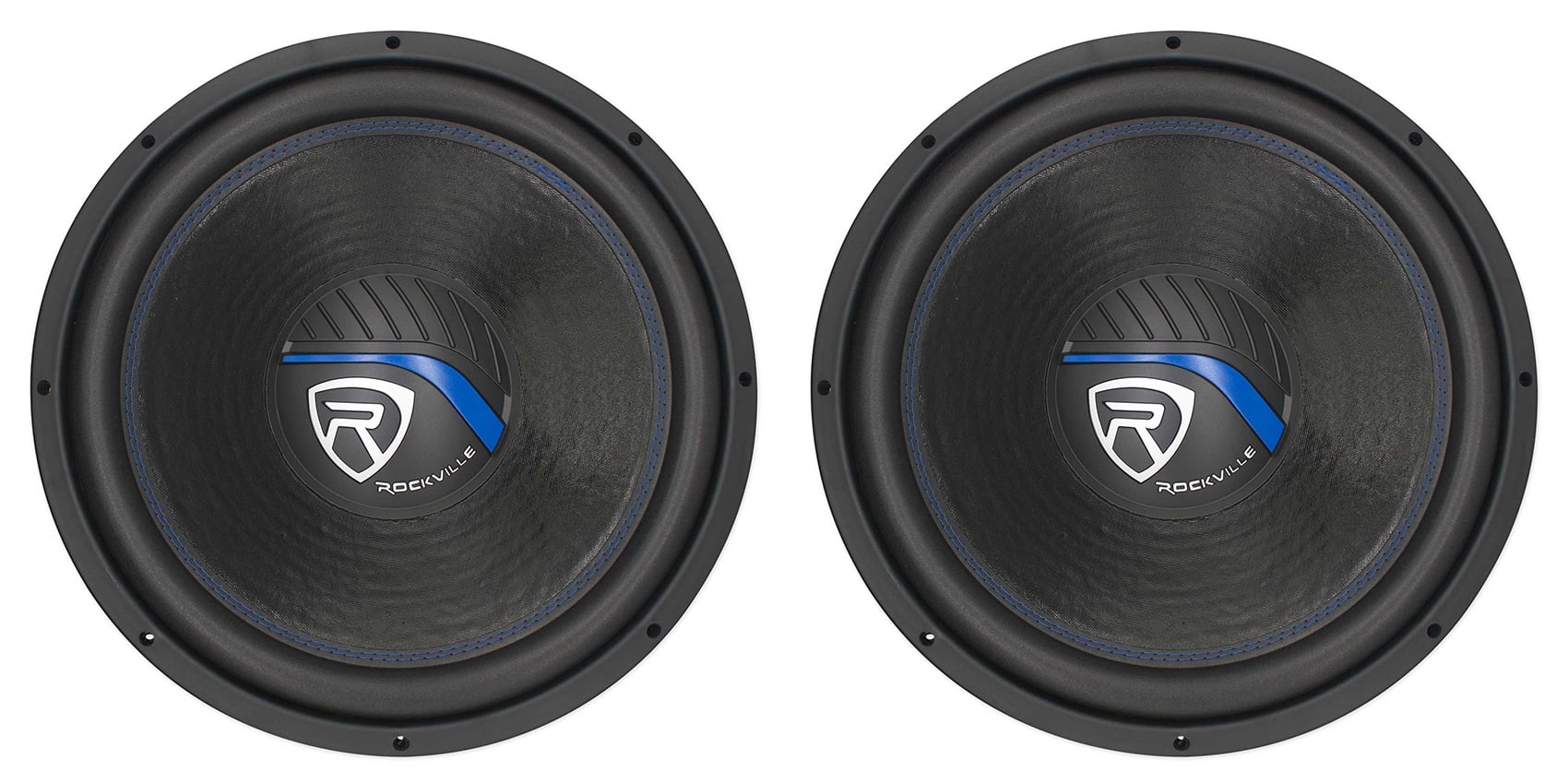 Rockville K5 W15K5S4 15" 2000W 4 Ohm Car Audio Subwoofers (2 Pack ...