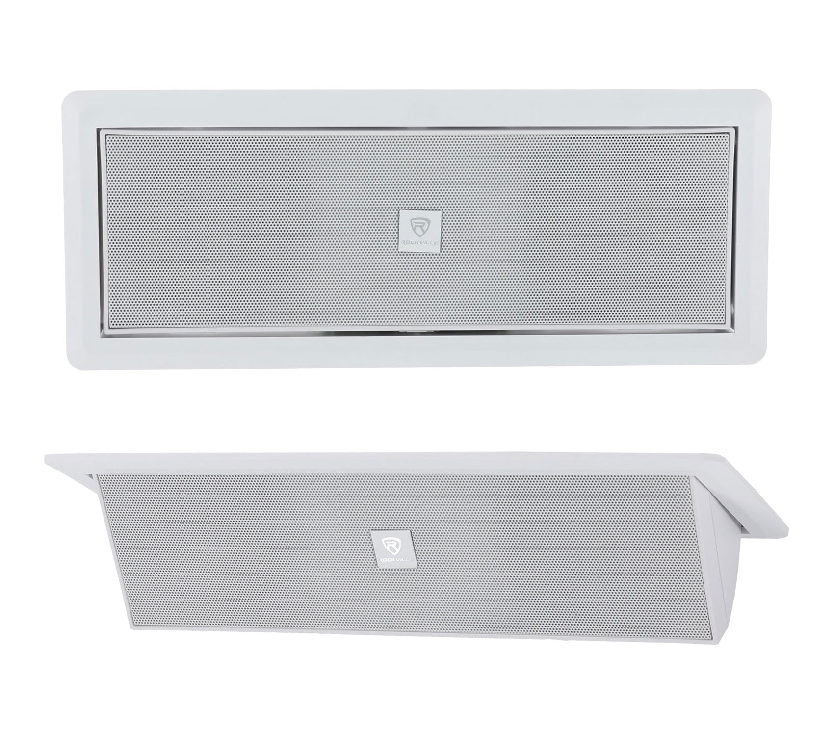 (2) Rockville LUX STEALTH D4 Motorized Dual 4" Ceiling/Wall Speakers ...