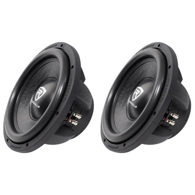 "Rockville W12K6D4 V2 12"" 2400w Car Audio Subwoofers, Dual 4-Ohm Subs ...