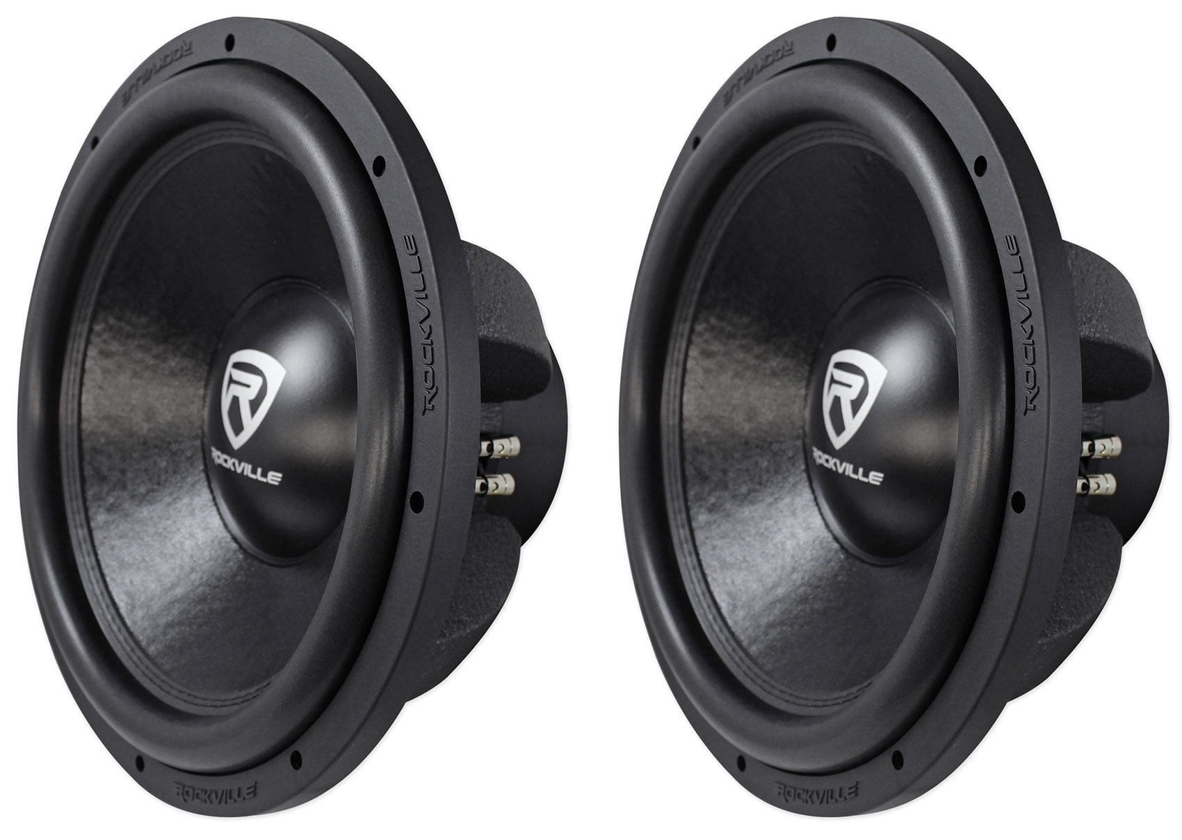 (2) Rockville W15K6D4 V2 15" 8000w Car Subwoofers Dual 4-Ohm Subs CEA ...