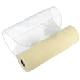 2 Roll 10 Yards Plastic Wrapping Mesh Paper Bouquet Packaging Net Yarn ...