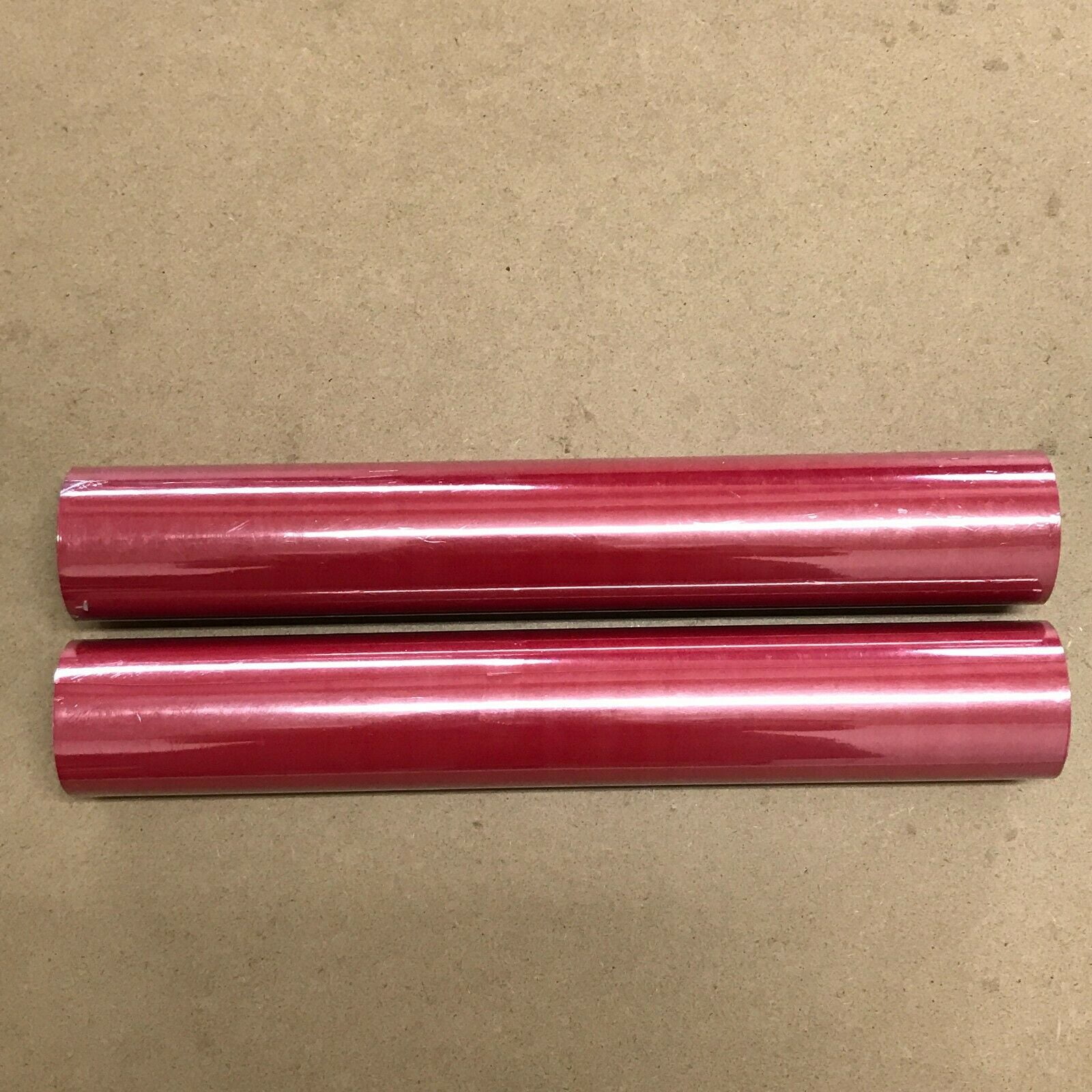 2 Roll 12" x 5Feet 12Feet Red HTV Iron On Heat Transfer Vinyl for T ...