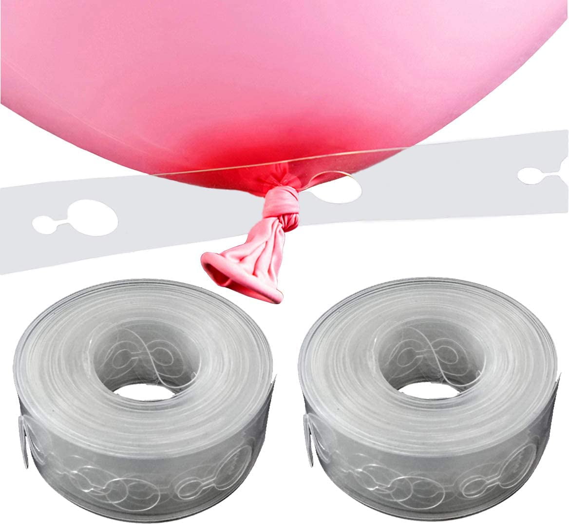 2 Roll 16.4ft Per Roll Balloon Garland Arch Strip Tape Balloon ...