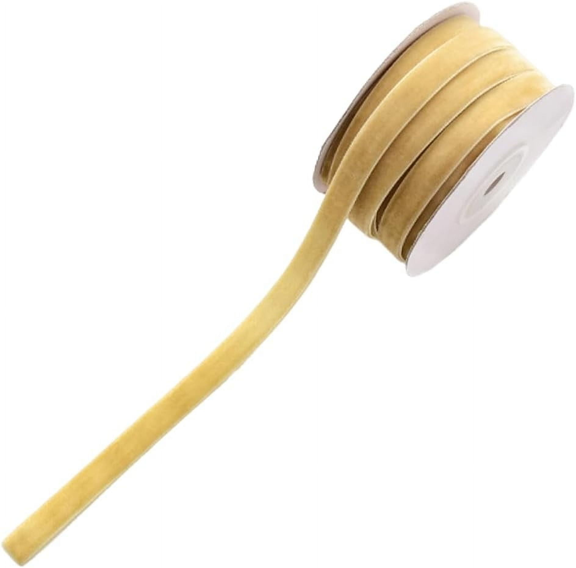 2 Roll 2 Roll 21.88 Yards 3/8 Inch Tan Ribbon Khaki Soft Thin Ribbon ...