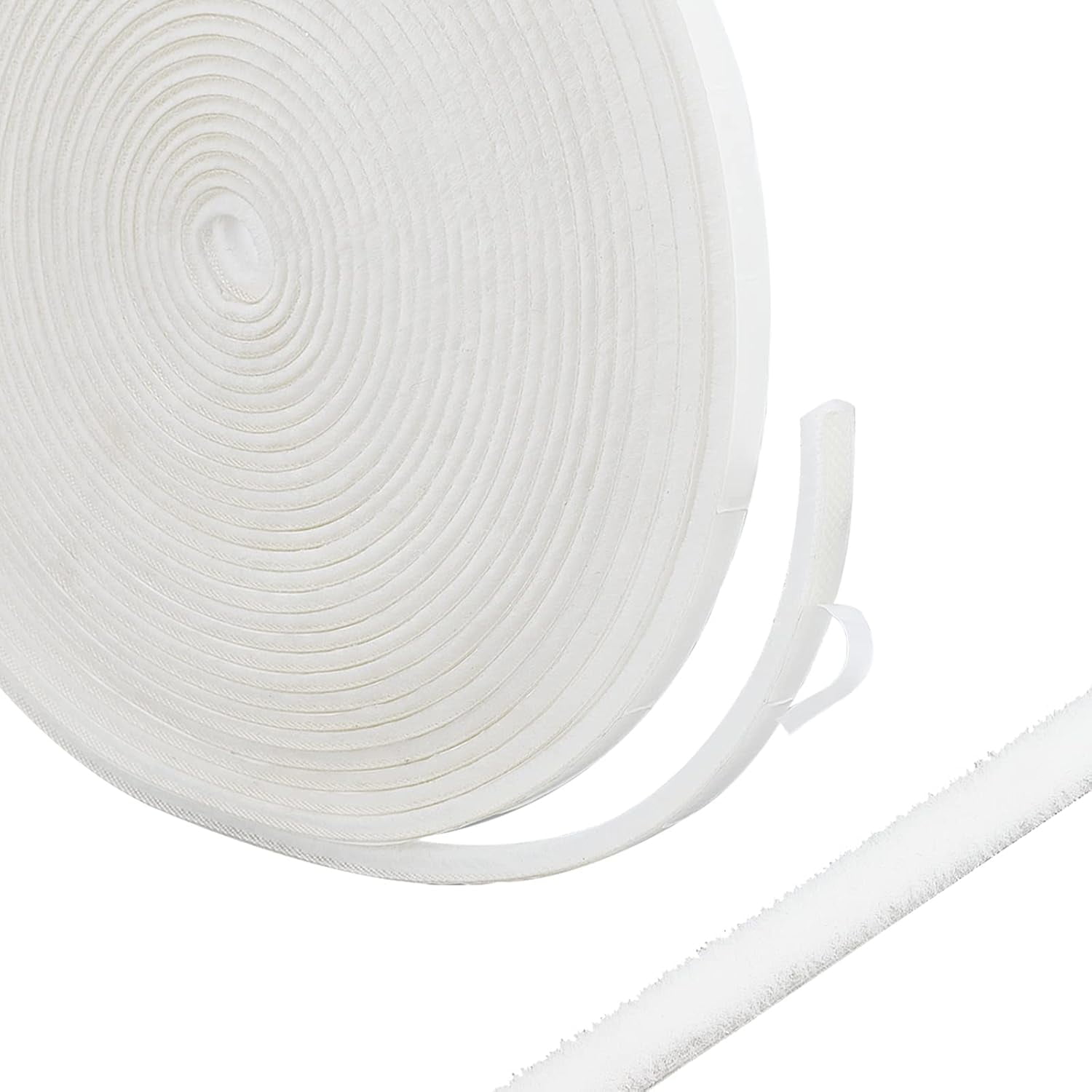 2 Roll 33Ft Weather Stripping Brush 0.35x0.2Inch Self Adhesive Sealing ...
