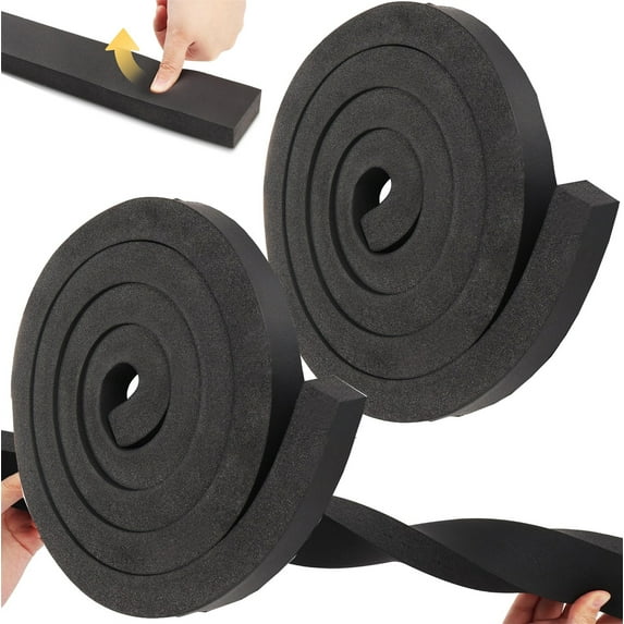 2 Roll Air Conditioner Foam Weather Stripping,Bexikou Foam Weather ...
