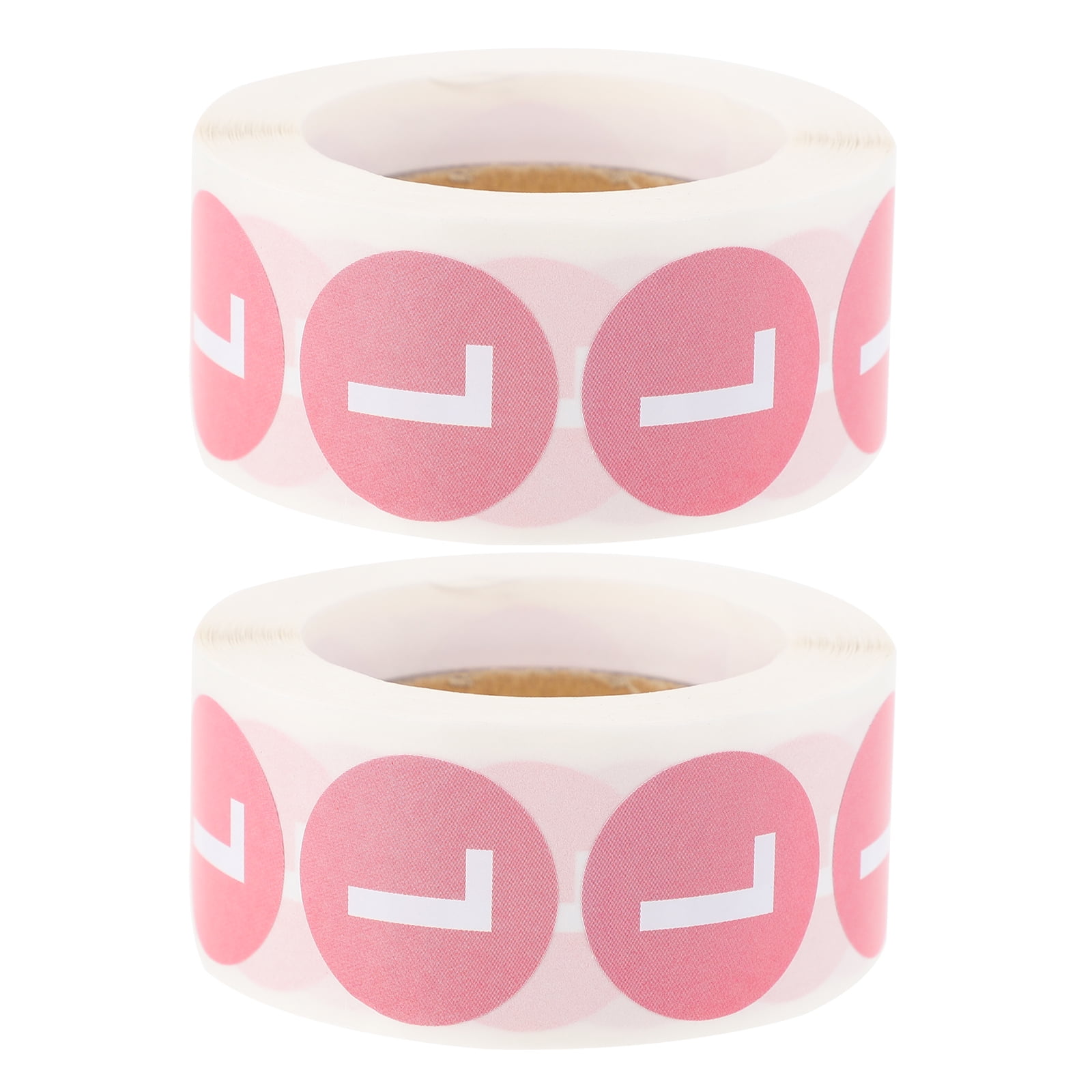 2 Roll Clothing Size Stickers Sizing Retail Dot Apparel Round Nail Baby ...