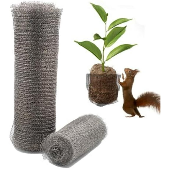 2 Roll of Root Guard Gopher Proof Wire Stainless Steel Mesh Wire for ...