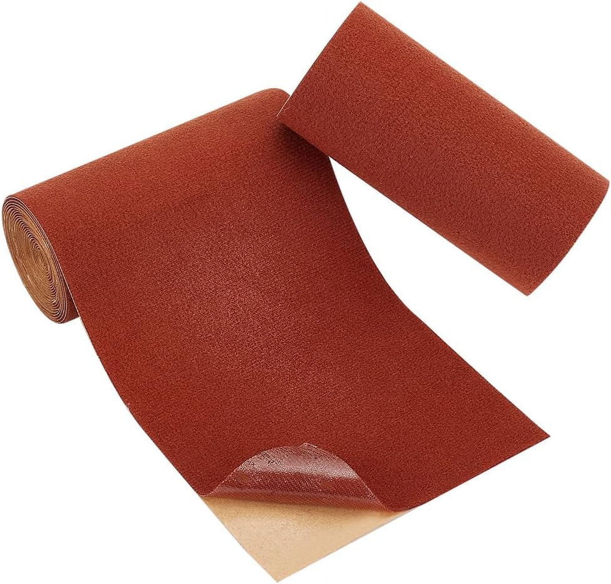 2 Roll Self Adhesive Velvet Flock Drawer Liner 157 x 3.9 Inch Soft Felt ...