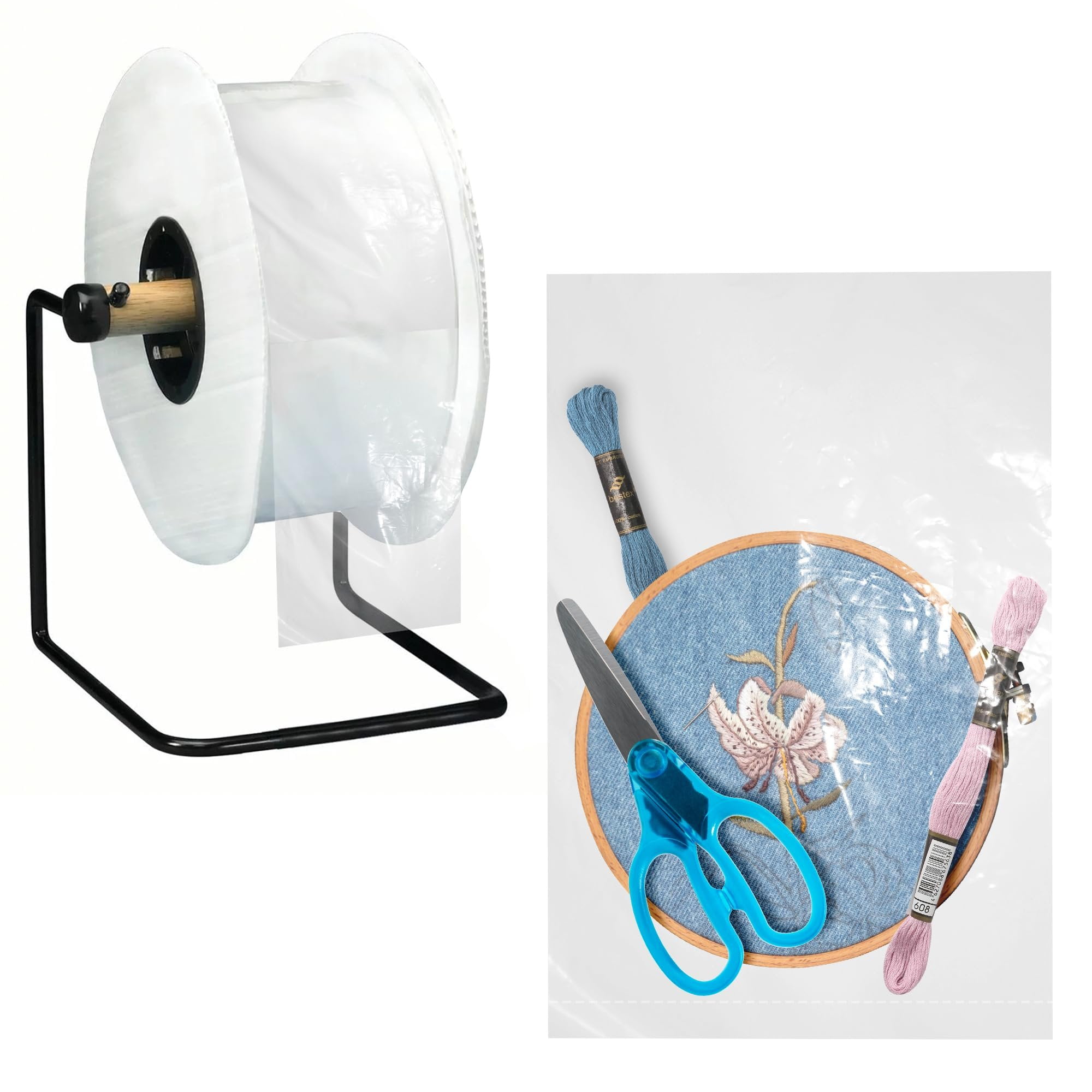 2 Rolls, 1000 Pre-Opened Bags 10 x 15. Heavy Gauge Poly Bags 10x15 ...