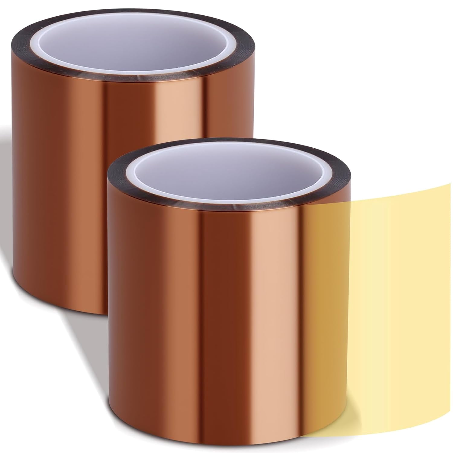 2 Rolls 100mm 50m (164ft) Sublimation Tape Heat Transfer Tape, Heat ...