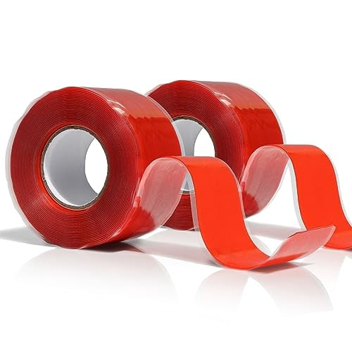 2 Rolls 1IN X 10FT Grip Tape, Self Fusing Silicone Grip Wrap for ...