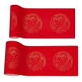 2 Rolls 2 Styles Handwritten Spring Festival Couplet Paper Roll Red 170 ...
