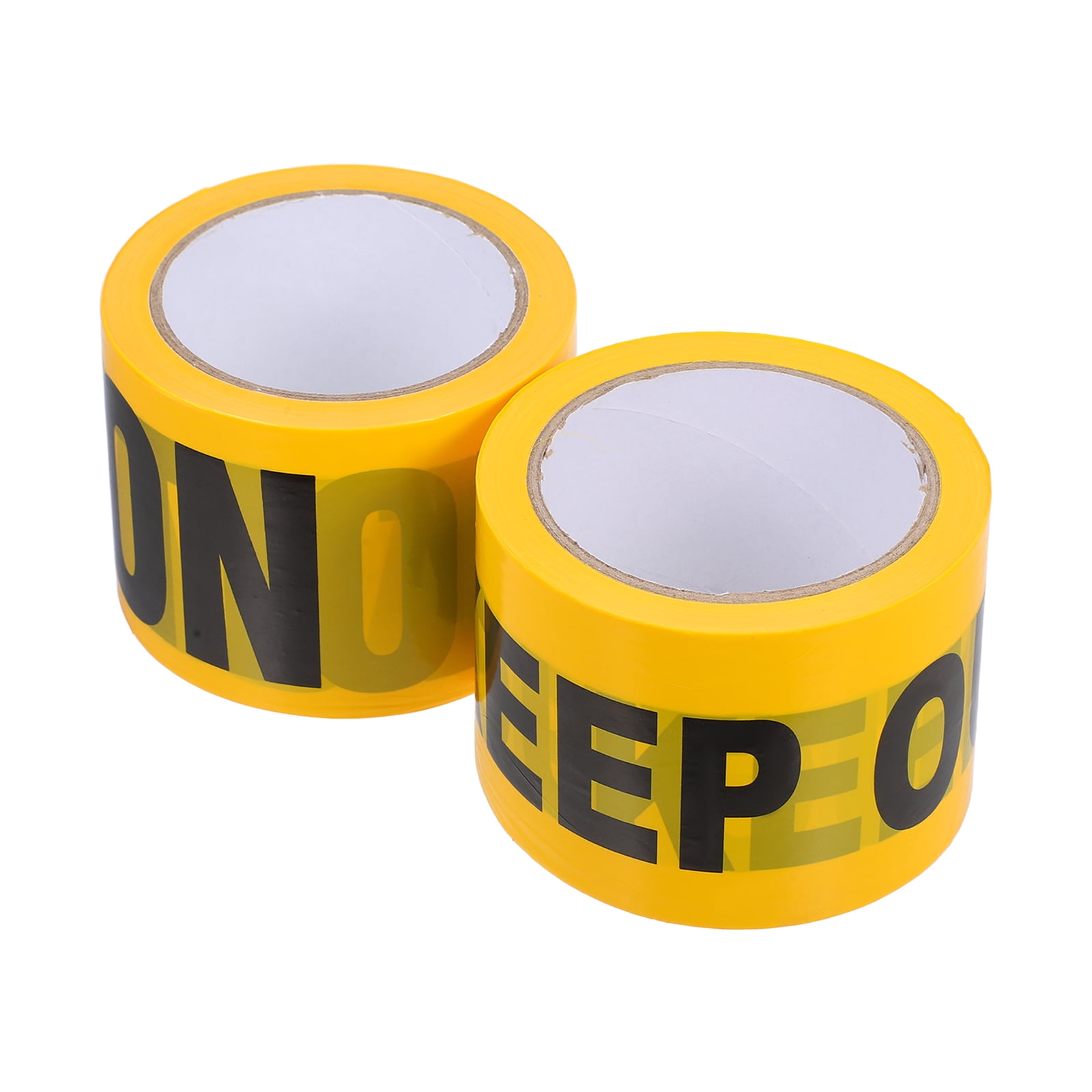 Mobestech Weather Resistant Yellow Warning Tape Roll for Hazardous ...