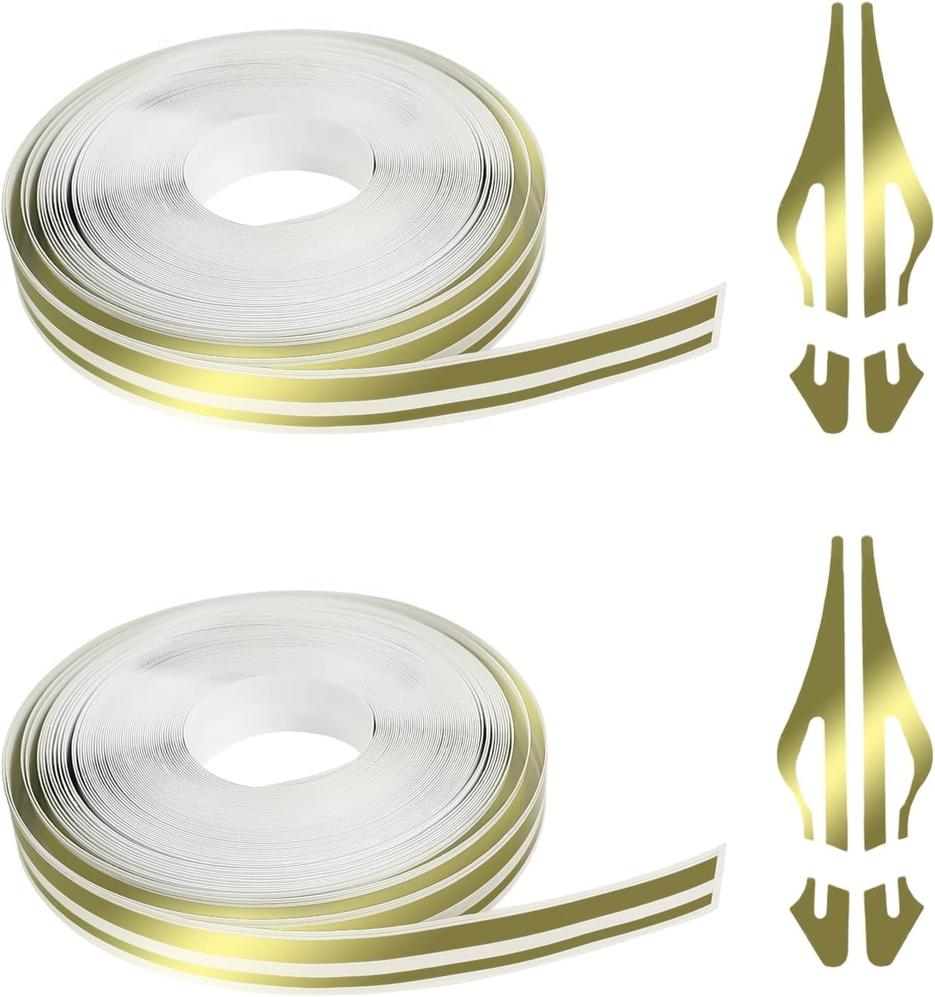 2 Rolls×32Ft Car Pinstriping Tape, Vinyl Automotive Pinstriping Tape ...
