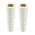 20 Rolls 65 FT x 2" Self Adhesive Fiberglass Cloth Tape White Mesh for ...