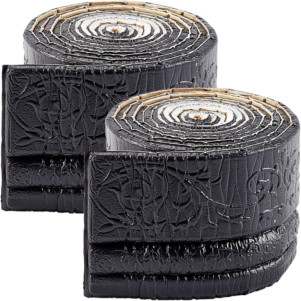 2 Rolls 91x4 Inch Flexible Wallpaper Border Mirror Edging Frame Lines ...