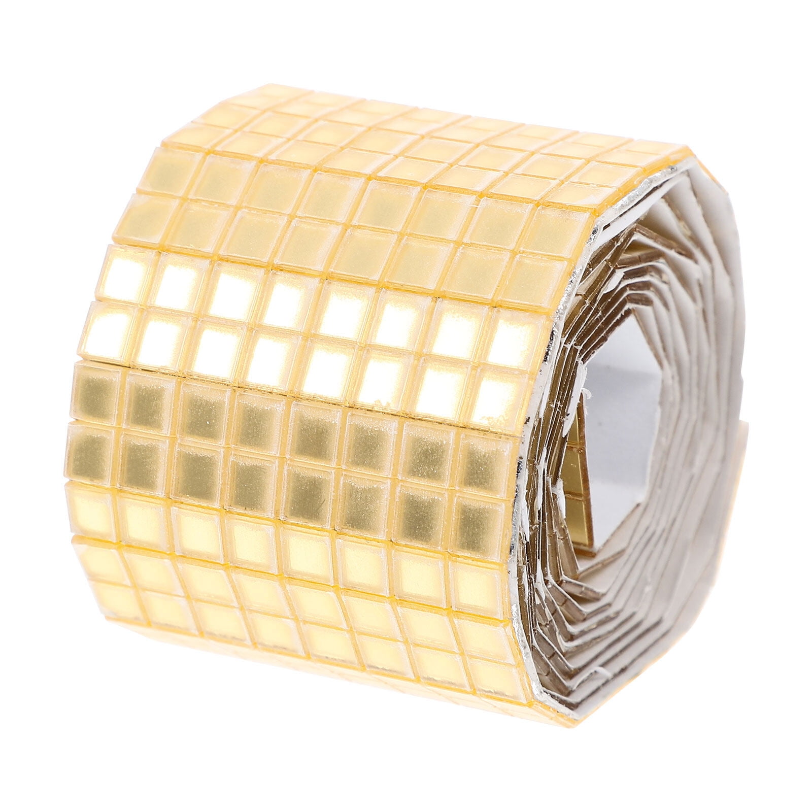 2 Rolls Acrylic Patch Mirror Wall Decors DIY Handmade Tile Sticker ...