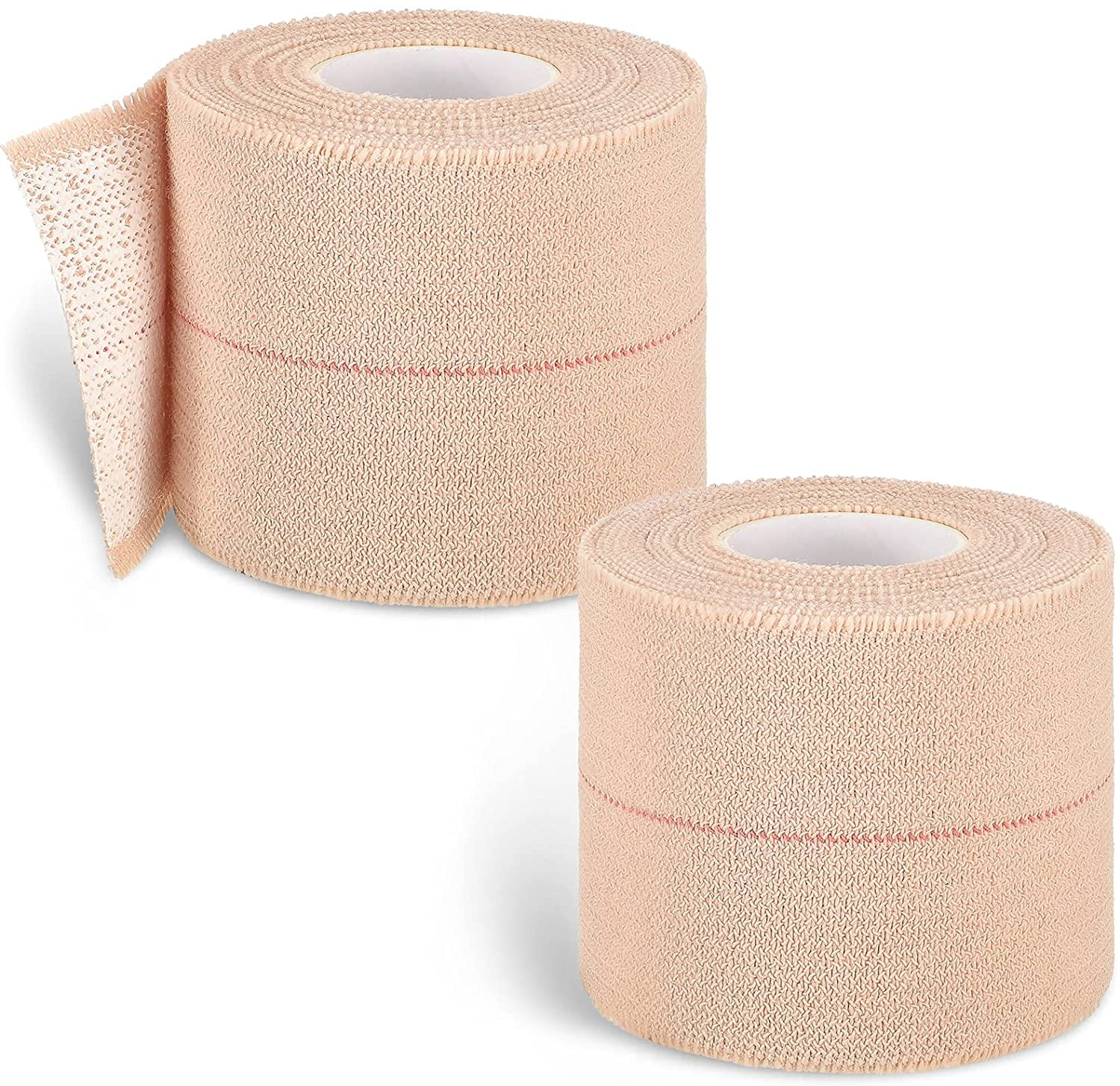 2 Rolls Adhesive Elastic Tape Bandage Tape Wrap Flexible Stretch ...