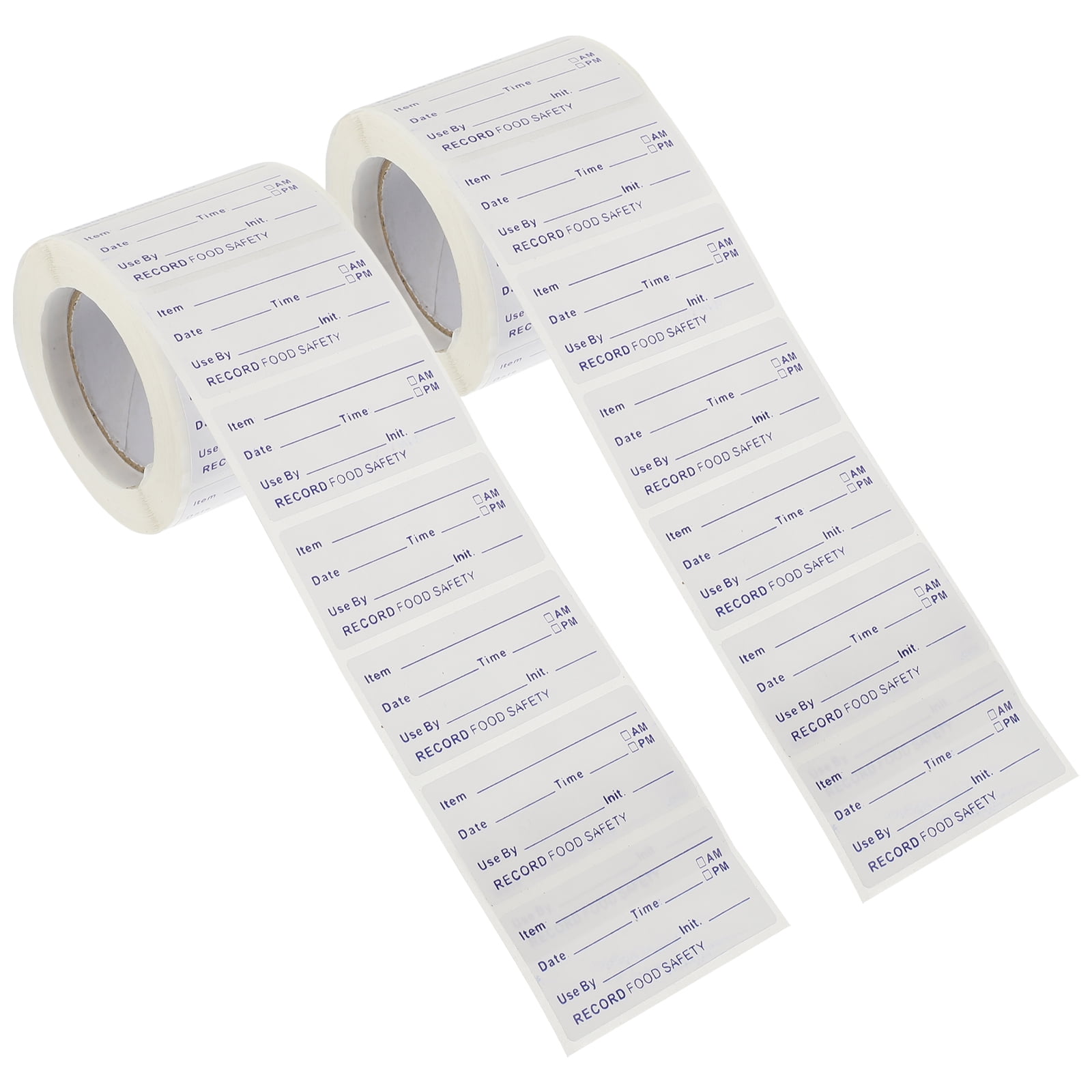 OHOIOLLA Date Labels Adhesive Paper 2 Rolls 1000 Pcs - Walmart.com