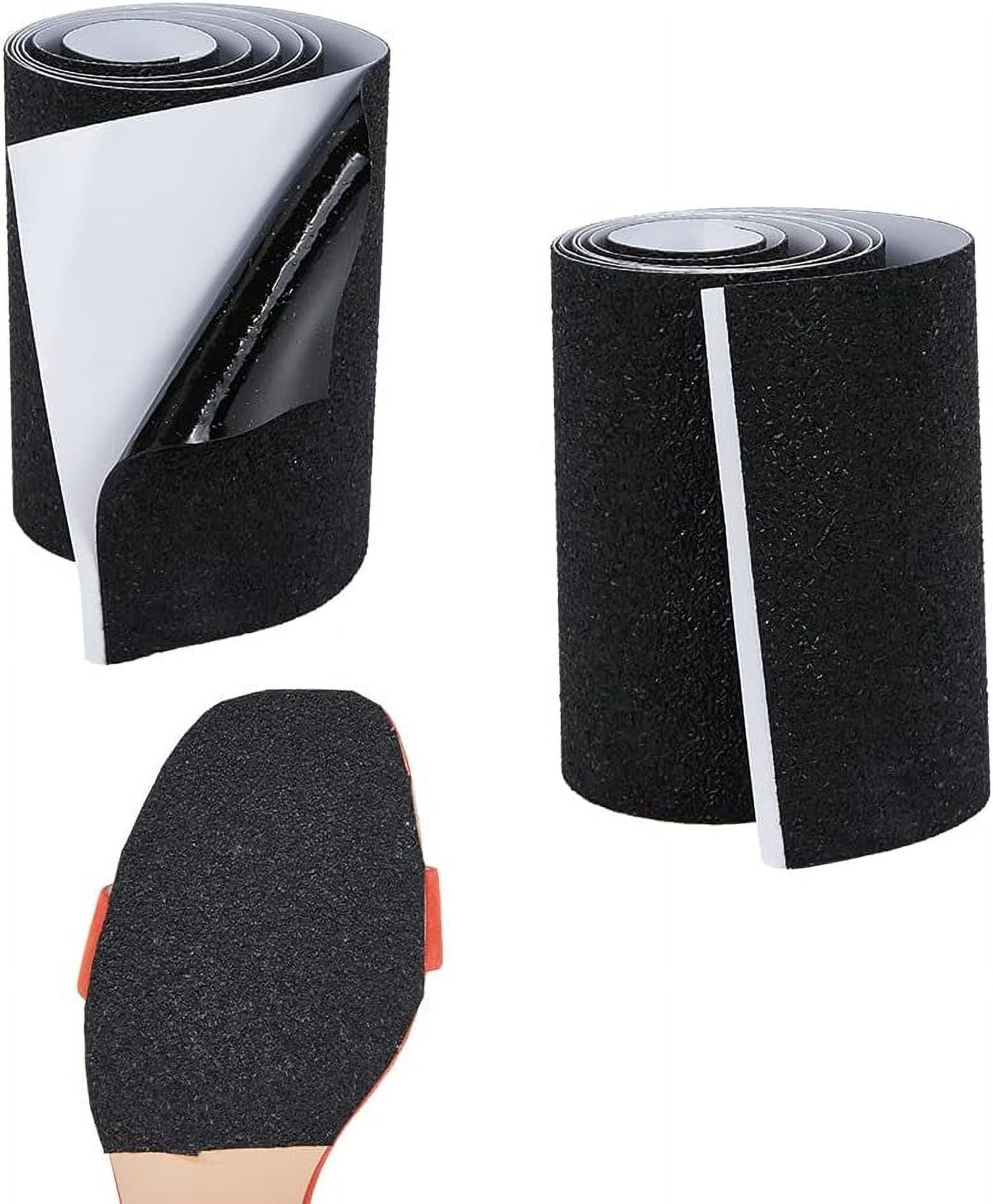 2 Rolls Anti-Slip Shoe Sole Protector Self-Adhesive Shoe Grip Sticker ...