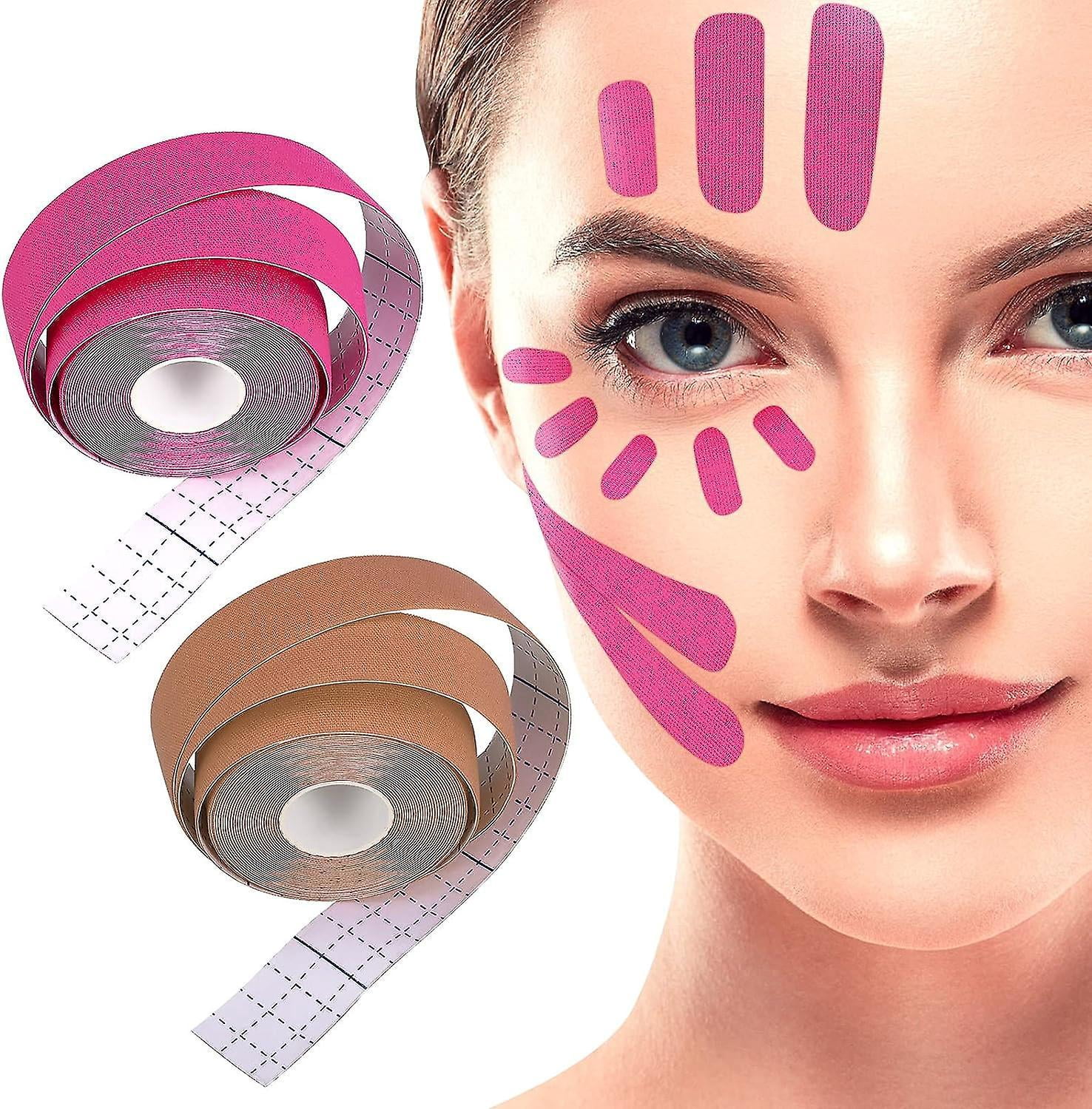 2 Rolls Anti Wrinkle Tape Wrinkle Patches, (500cm*2.5cm) Face - Walmart.com