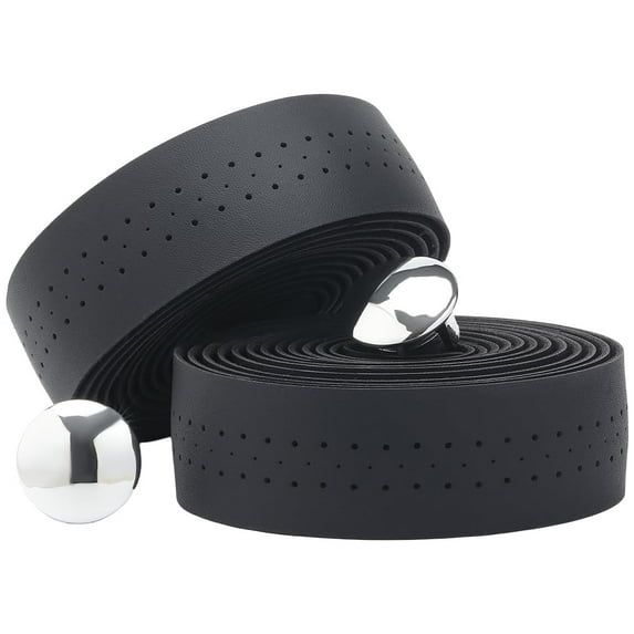 2 Rolls Bicycle Handle Bar Tape Black Road Bike Handle Tape Handlebar ...