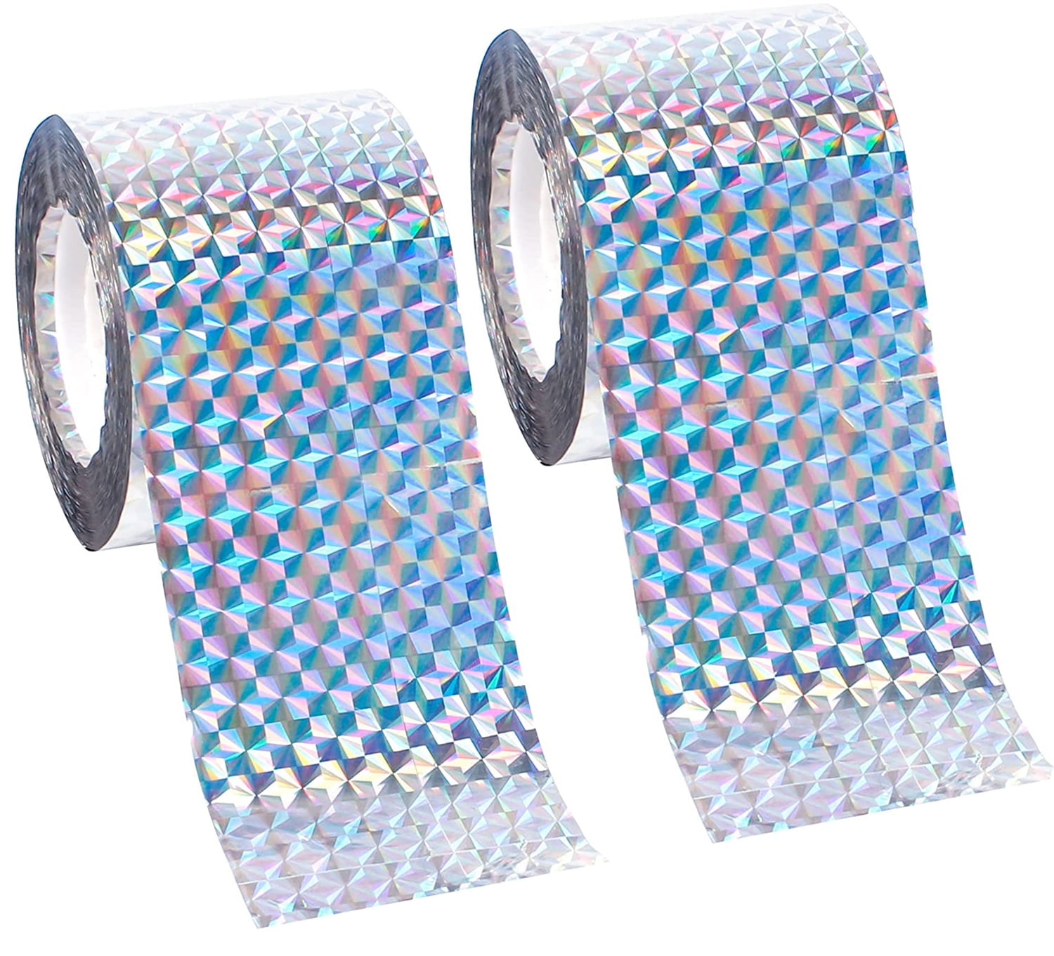 2 Rolls Bird Repellent Tape， Bird Deterrent Reflective Scare Tape， Bird ...