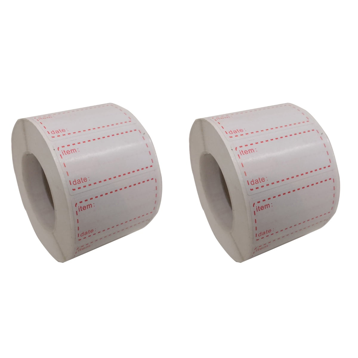 2 Rolls Blank Writable Sticker Labels Freezer Stickers Dates for ...