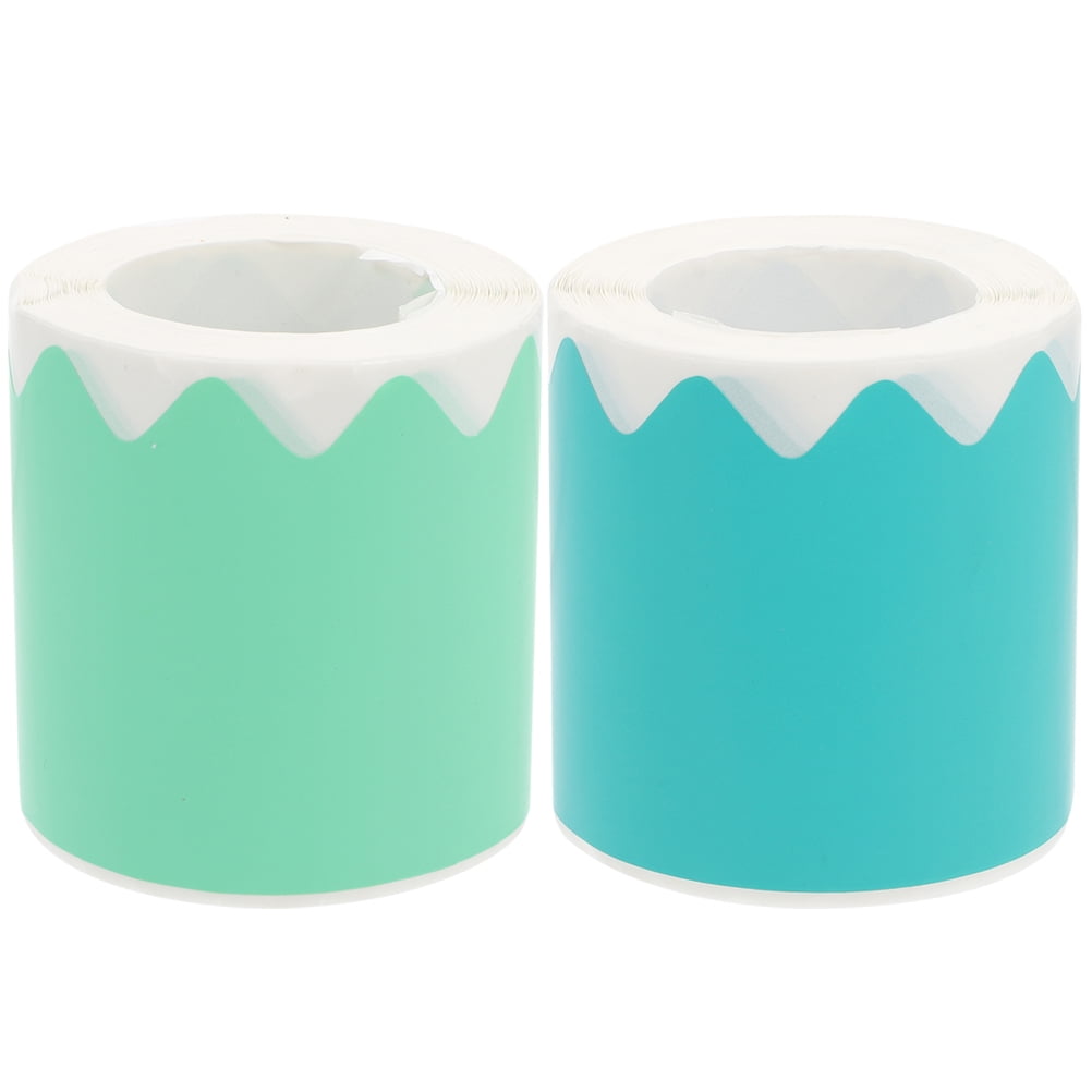 2 Rolls Borders Stickers for Bulletin Board Border DIY Stickers ...