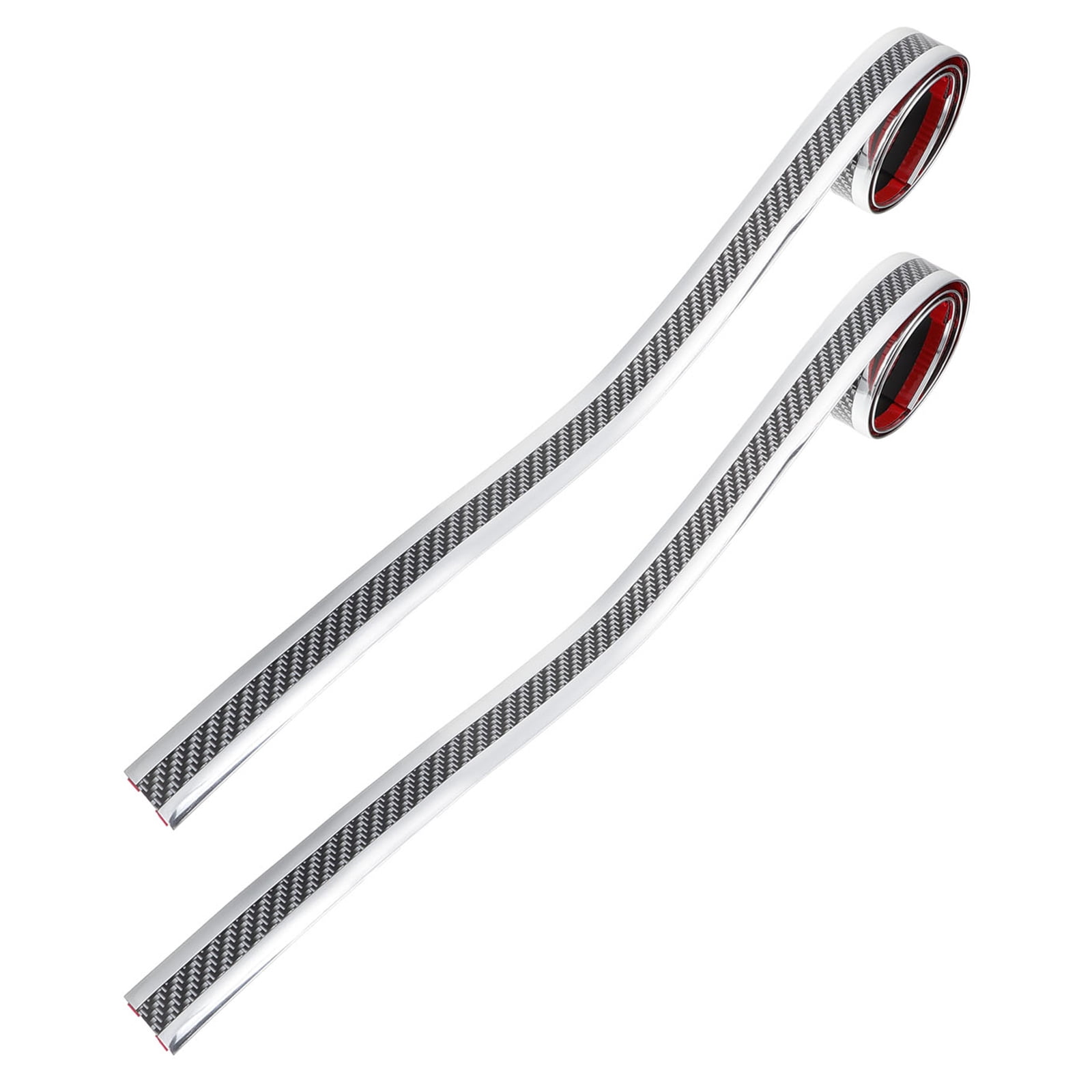 2 Rolls Car Threshold Stickers Double Sided Body Tape Trim Lock Guard ...