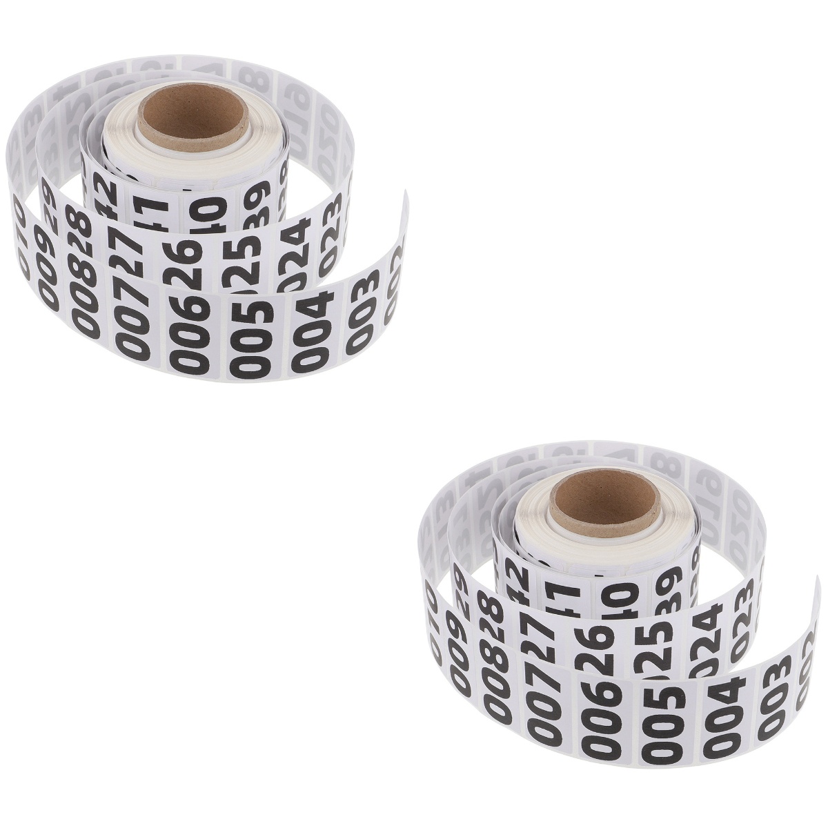 MERRYHAPY Round Number Stickers Black for Decoration Warehouse ...