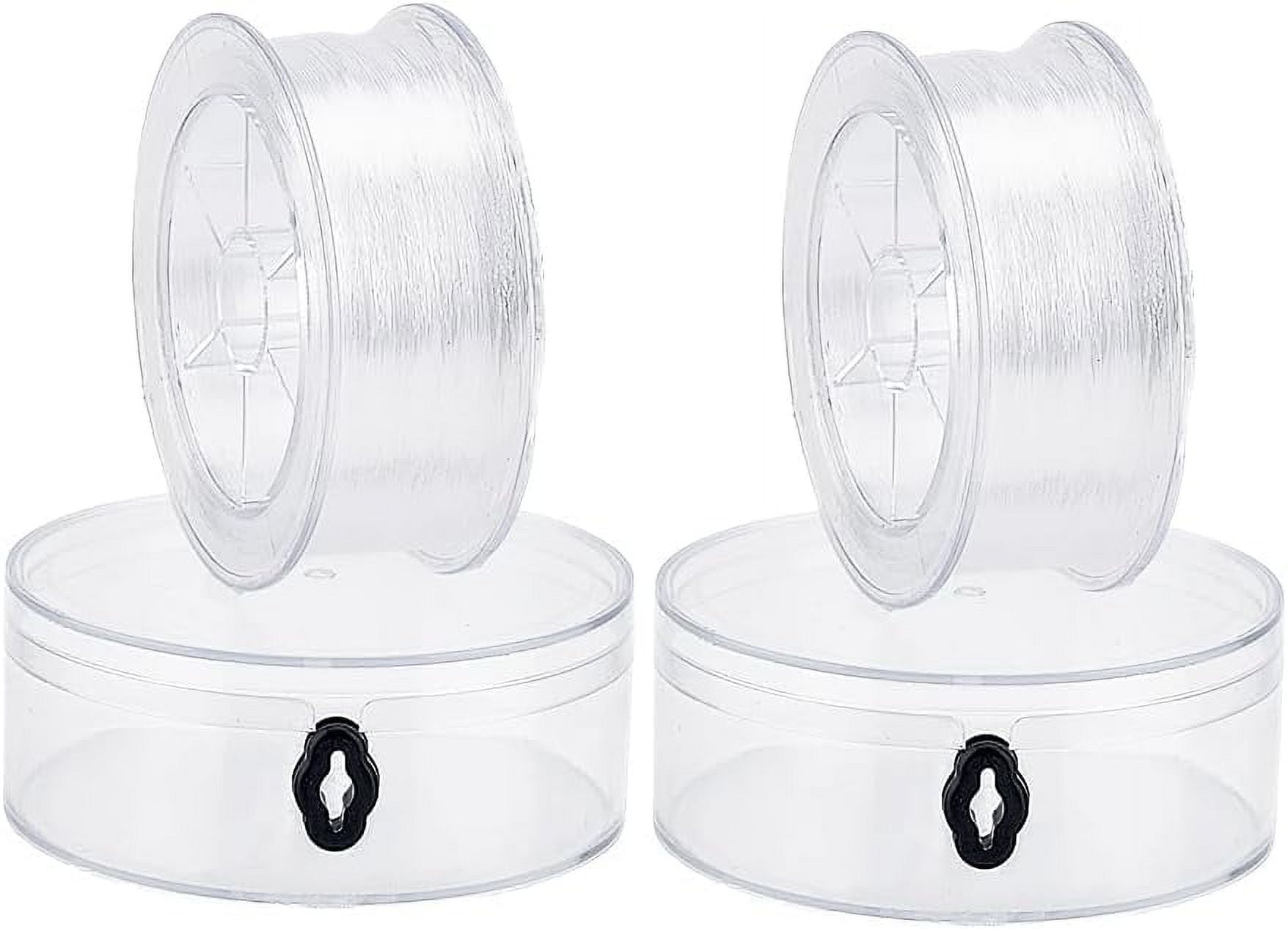 2 Rolls Clear Fishing Wire 262 Yards 0.3mm Nylon Fishing Line ...