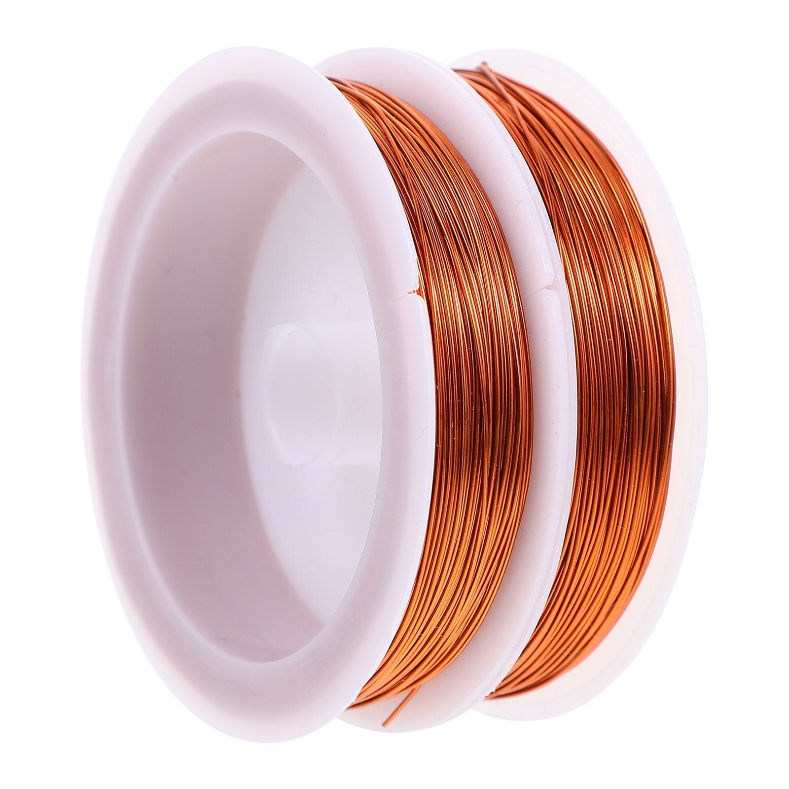 2 Rolls Colored Floral Wire for Necklace Crafts DIY Thin Fine Bendable ...