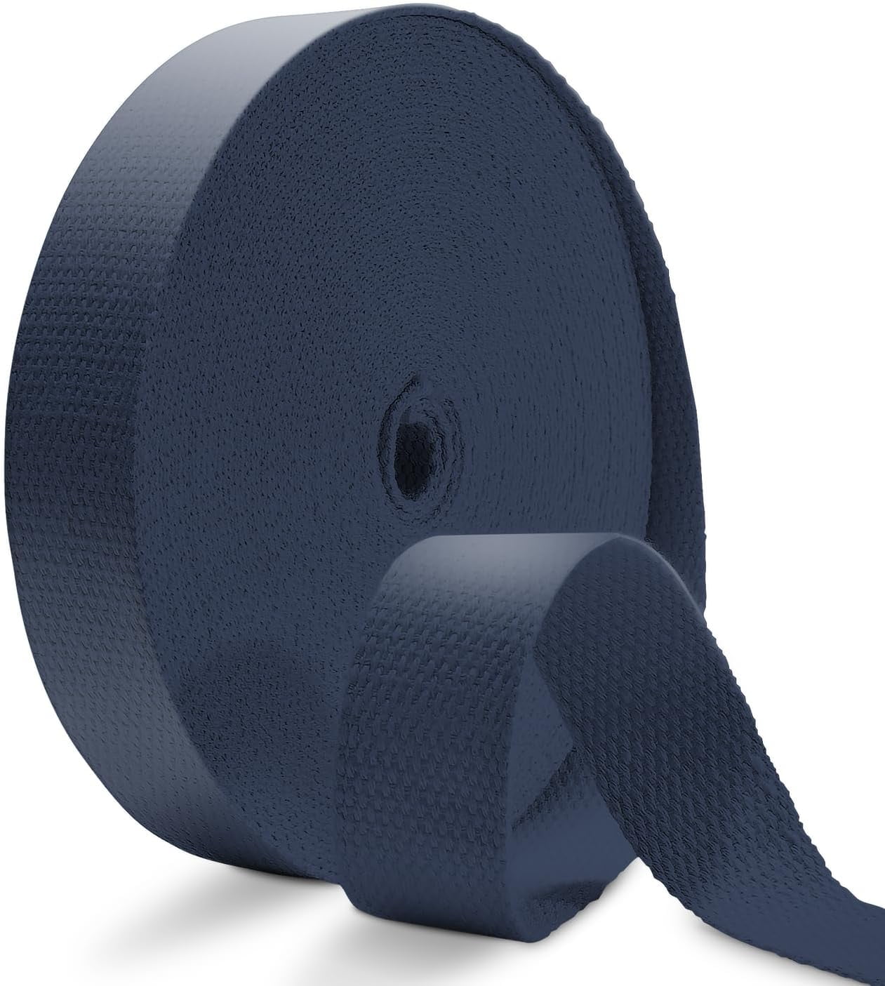 2 Rolls Cotton Webbing 1 Inch 12 Yards Natural Cotton Webbing Straps ...