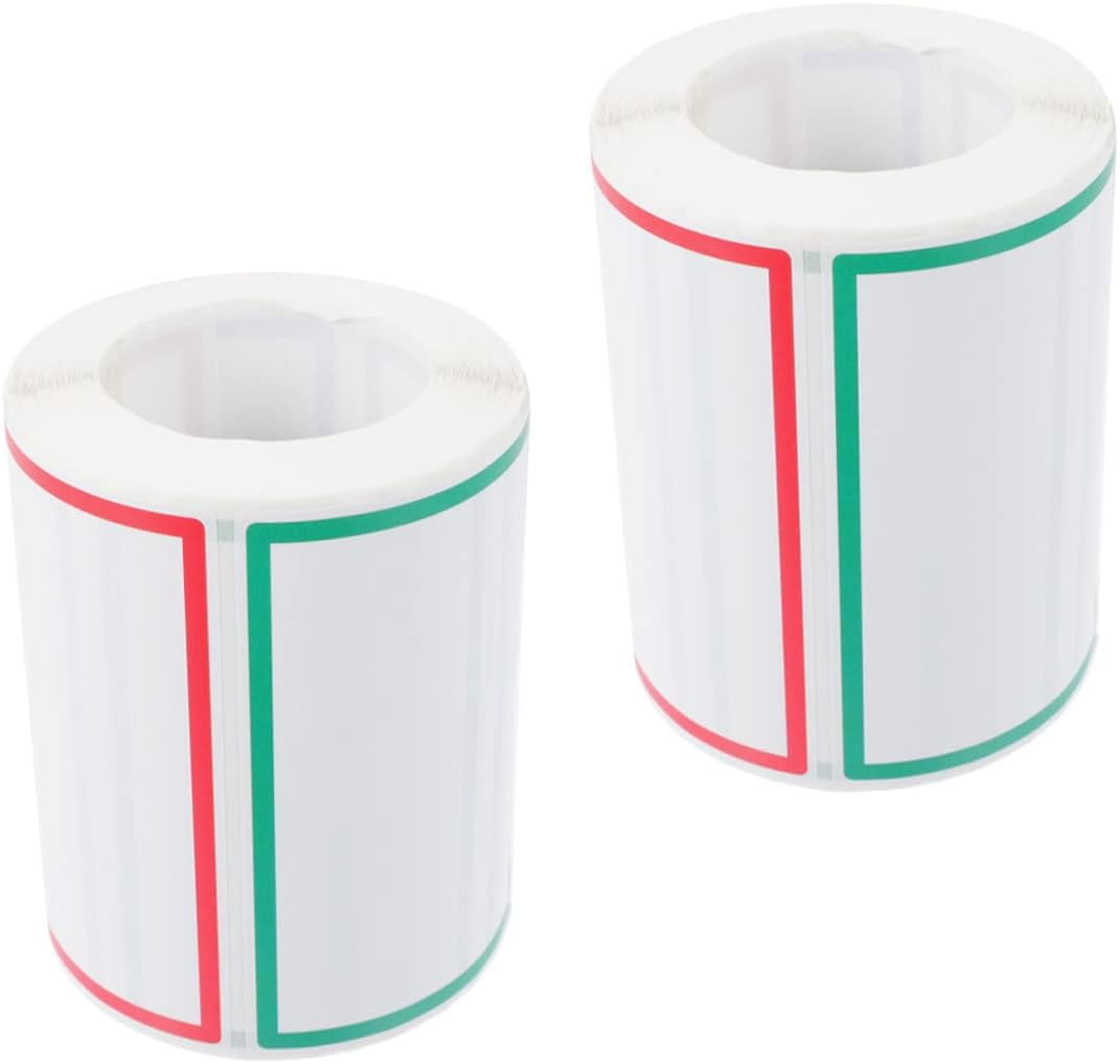 2 Rolls Creative Self-Adhesive Note Stickers Classification Stickers ...