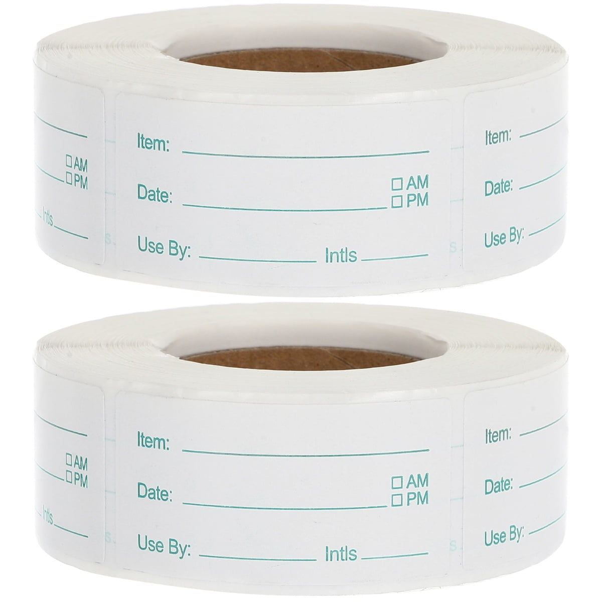 2 Rolls Date Sticker Food Decals Labels Refrigerator Freezer Containers ...