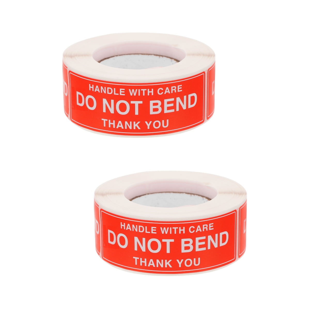 2 Rolls Do Not Bend The Label Fragile Stickers for Moving Caution Tape ...